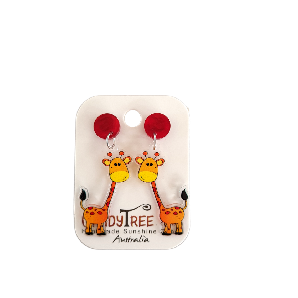 Mini Acrylic Dangle Giraffe Candy Tree