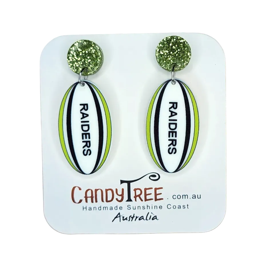 Acrylic Dangle Nrl Raiders – Candy Tree