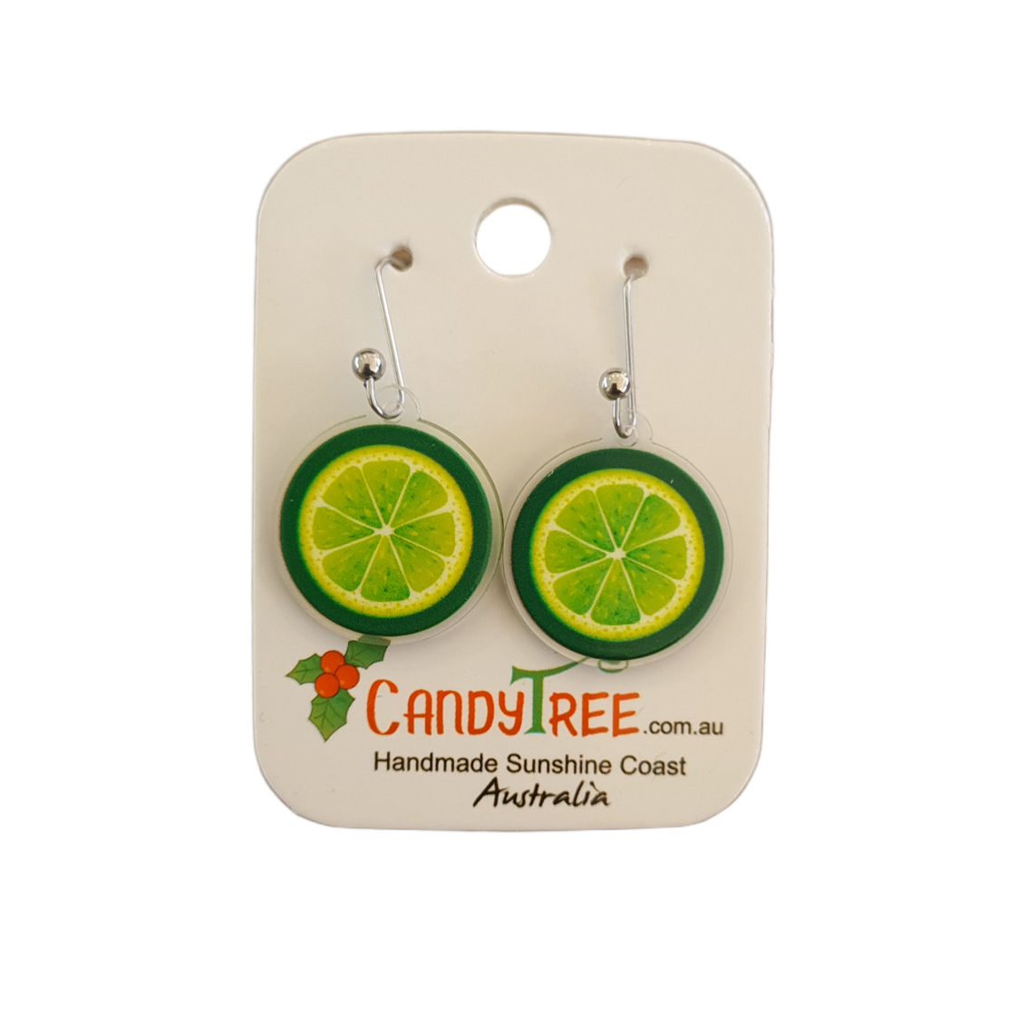 Acrylic Dangle Lime Slice – Candy Tree