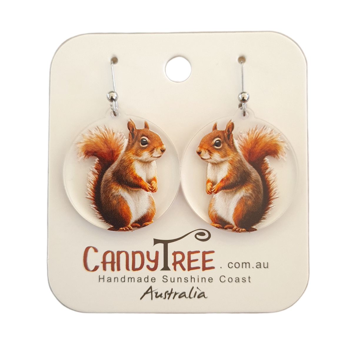 Acrylic Dangle Squirrel – Candy Tree
