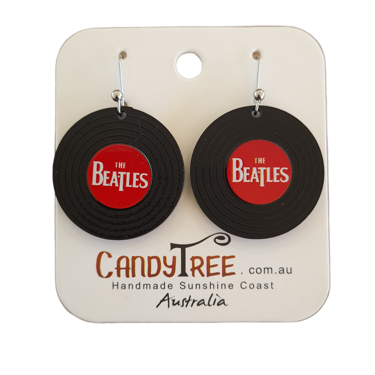 Acrylic Dangle The Beatles Record – Candy Tree