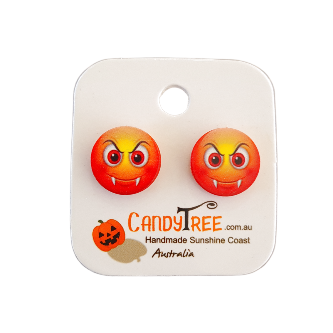 Acrylic Stud Devil Face – Candy Tree