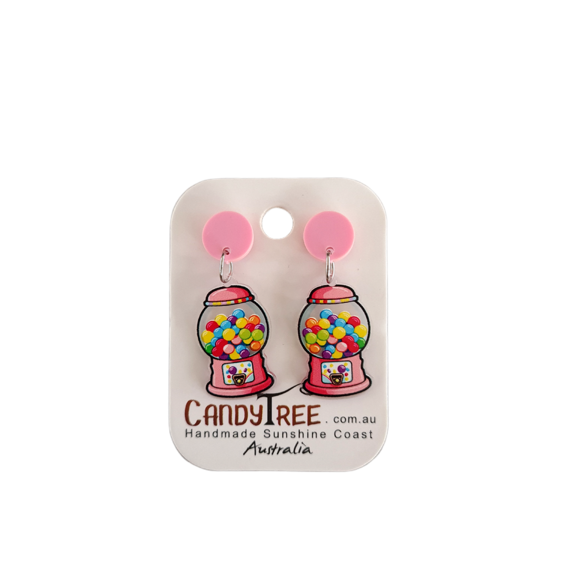 Mini Acrylic Dangle Gumball – Candy Tree