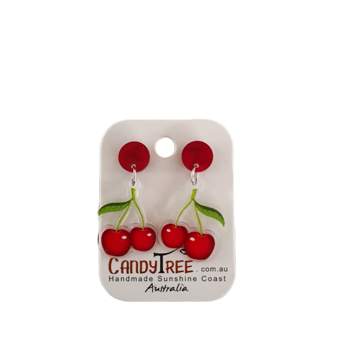 Mini Acrylic Dangle Cherries – Candy Tree