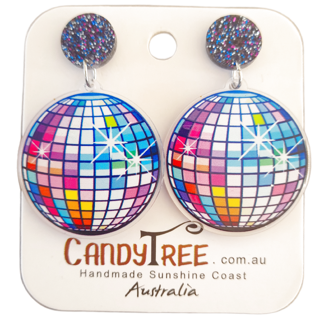 Acrylic Dangle Disco Ball – Candy Tree