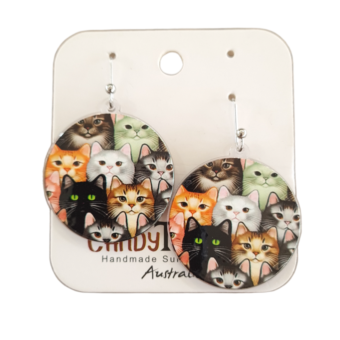 Acrylic Dangle Cat Art – Candy Tree